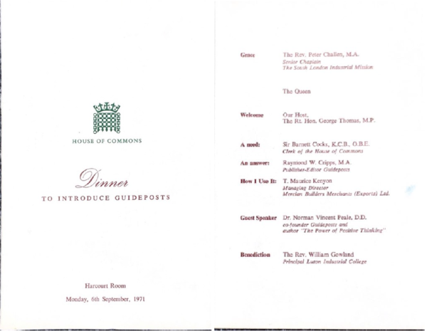 A History of Guideposts Trust - Chapter 1 - Guideposts Trust